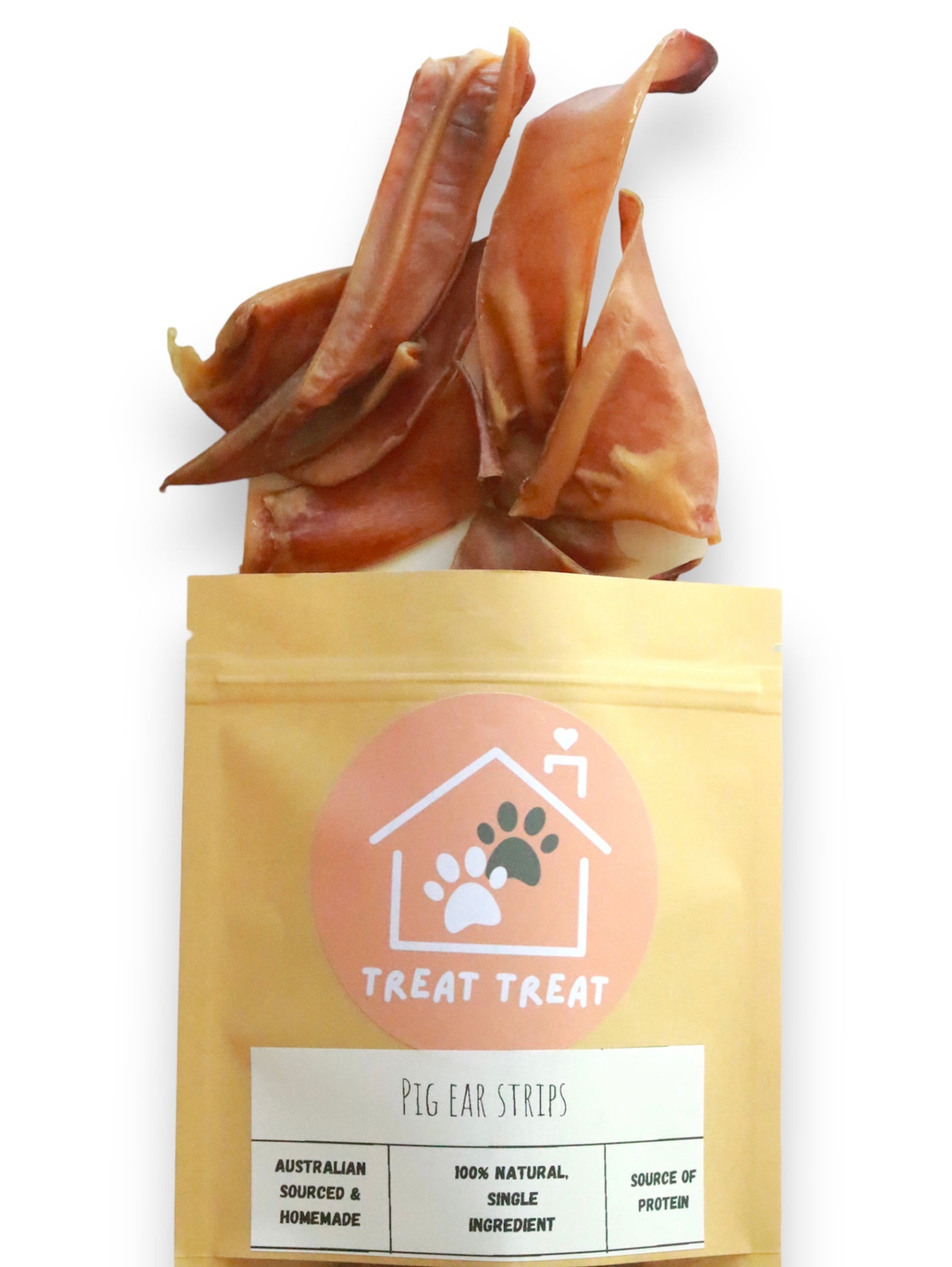Pig Ear Strips – Treat Treat